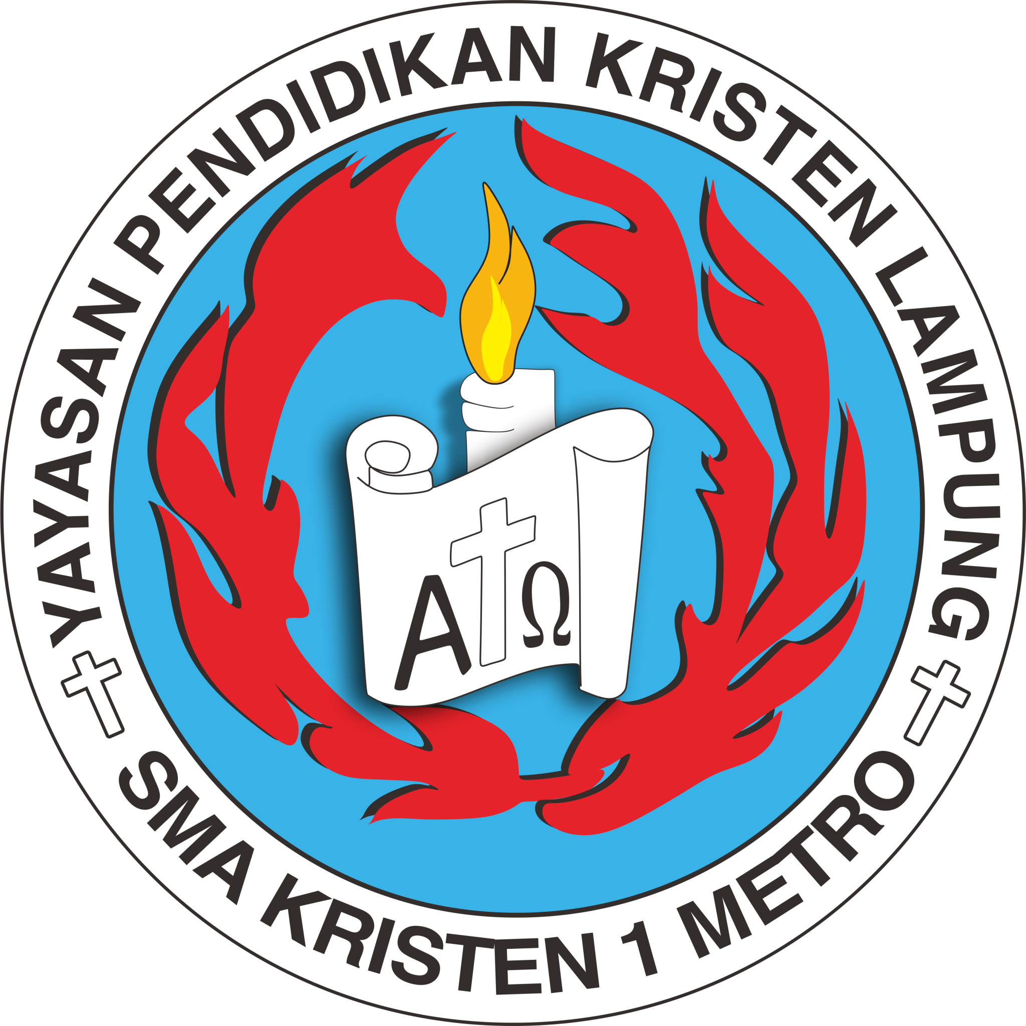 LOGO SMA Kristen 1 Metro – SMA Kristen 1 Metro